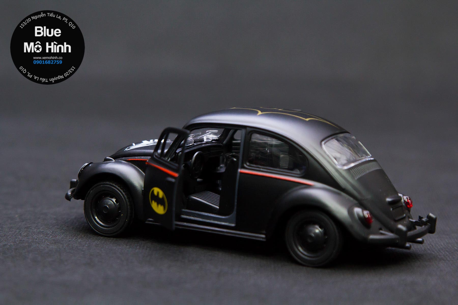 Xe mô hình Volkswagen Beetle Batman - Blue Mô Hình