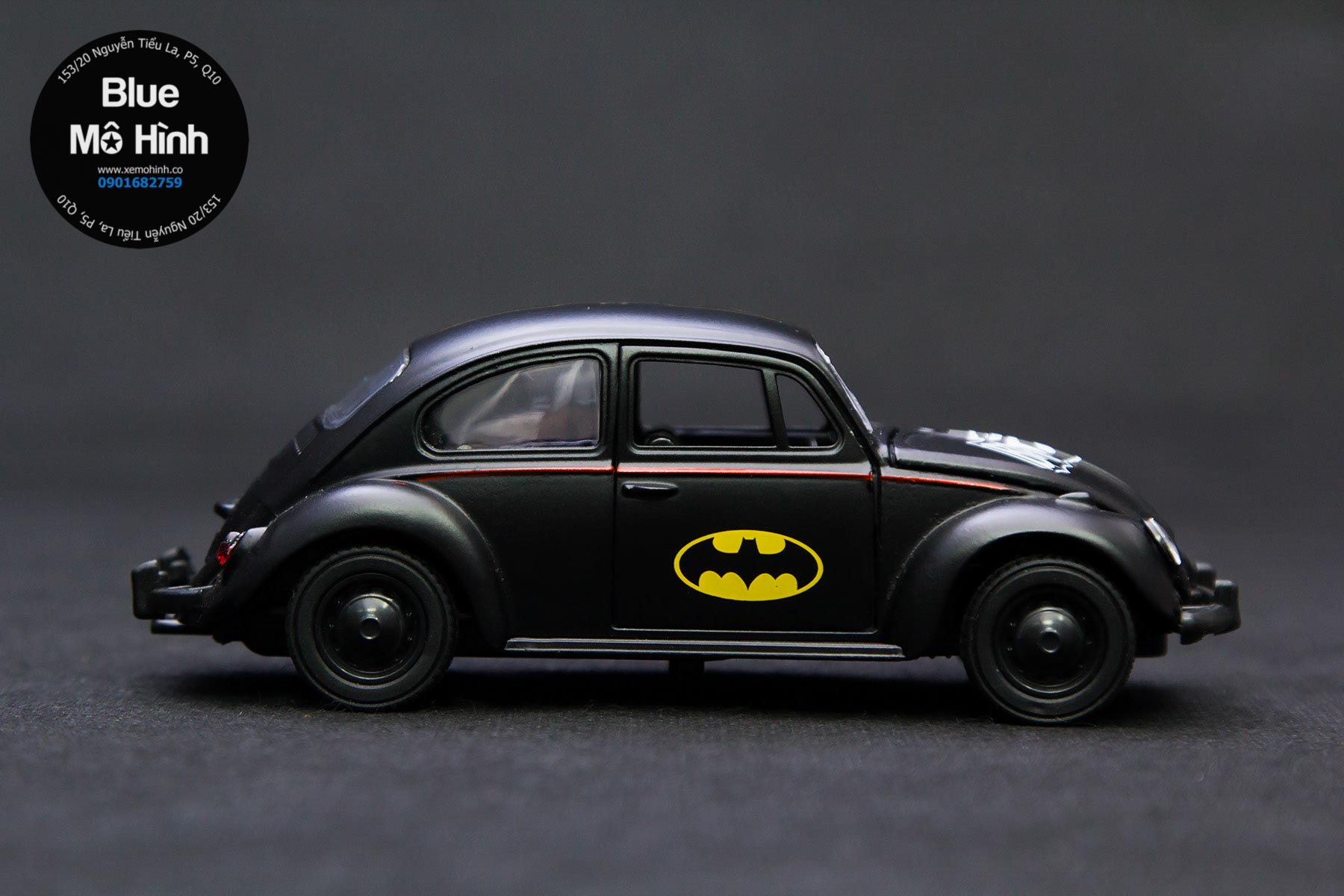 Xe mô hình Volkswagen Beetle Batman - Blue Mô Hình