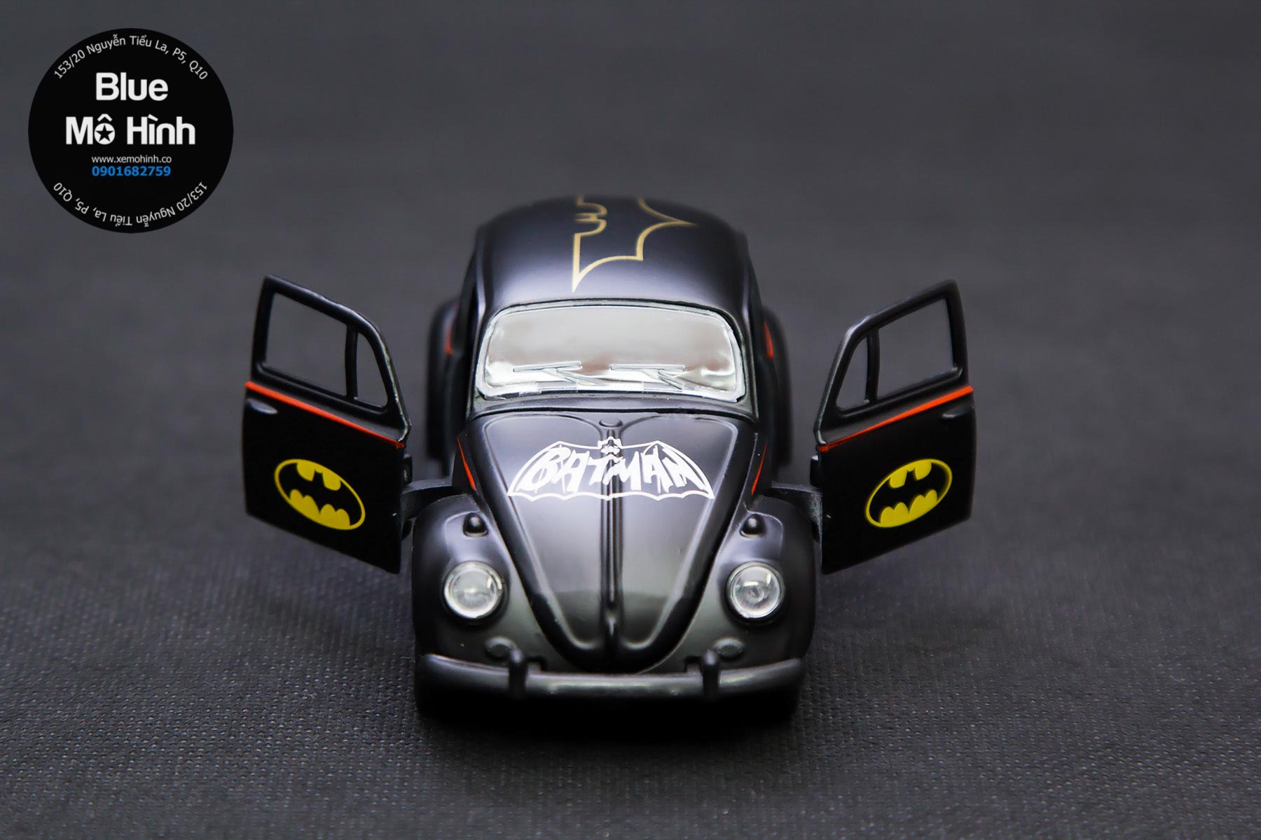 Xe mô hình Volkswagen Beetle Batman - Blue Mô Hình