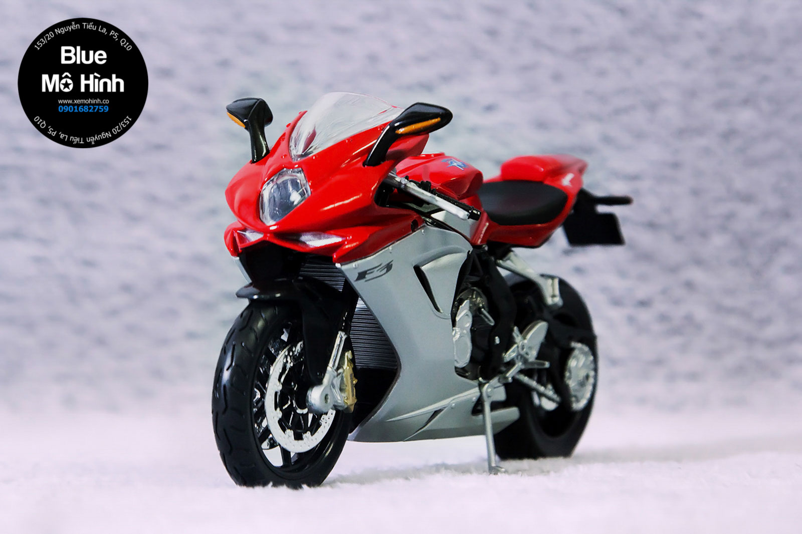 Xe mô hình MV Agusta F3 Maisto 1:12 - Blue Mô Hình