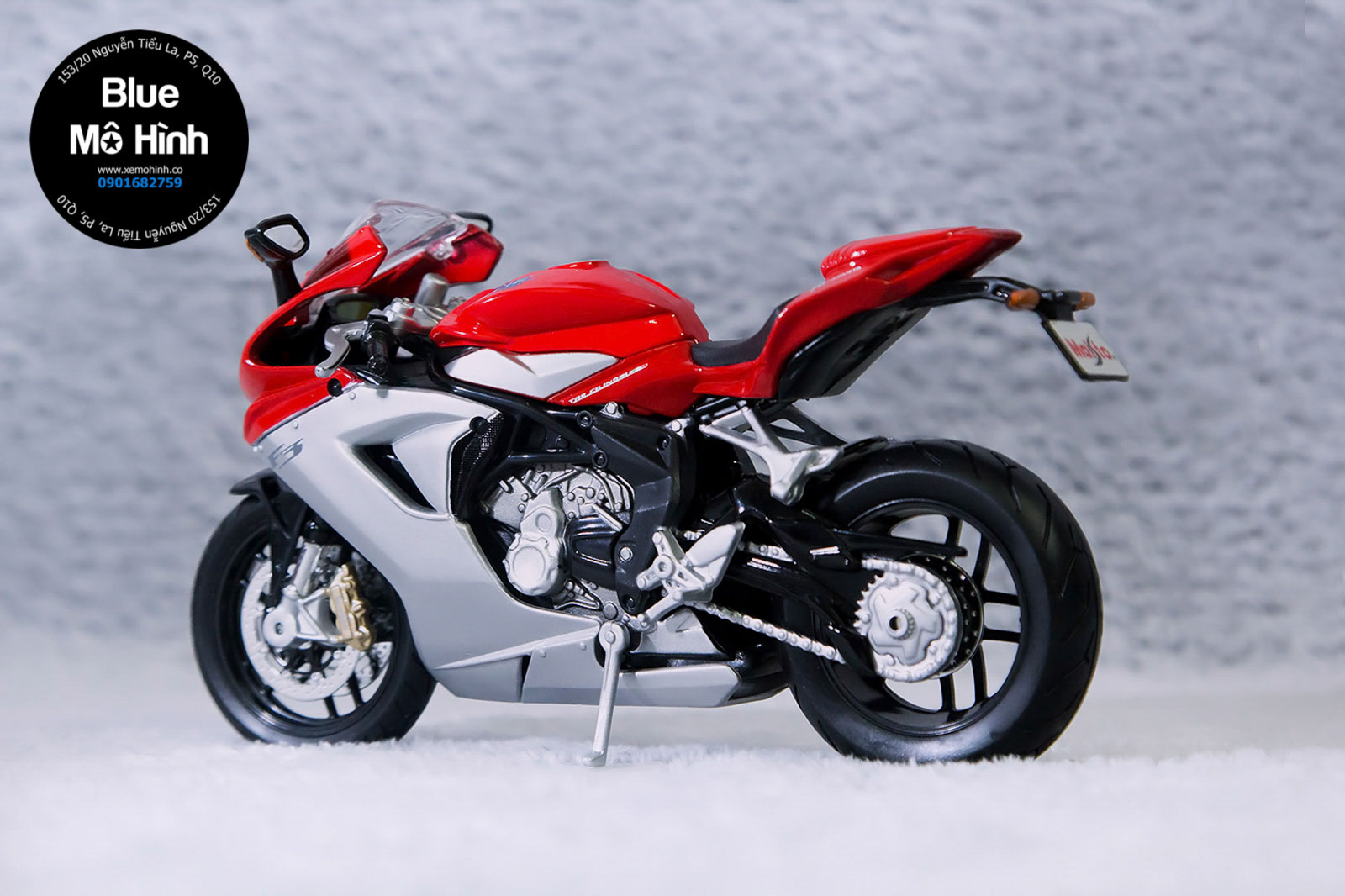 Xe mô hình MV Agusta F3 Maisto 1:12 - Blue Mô Hình