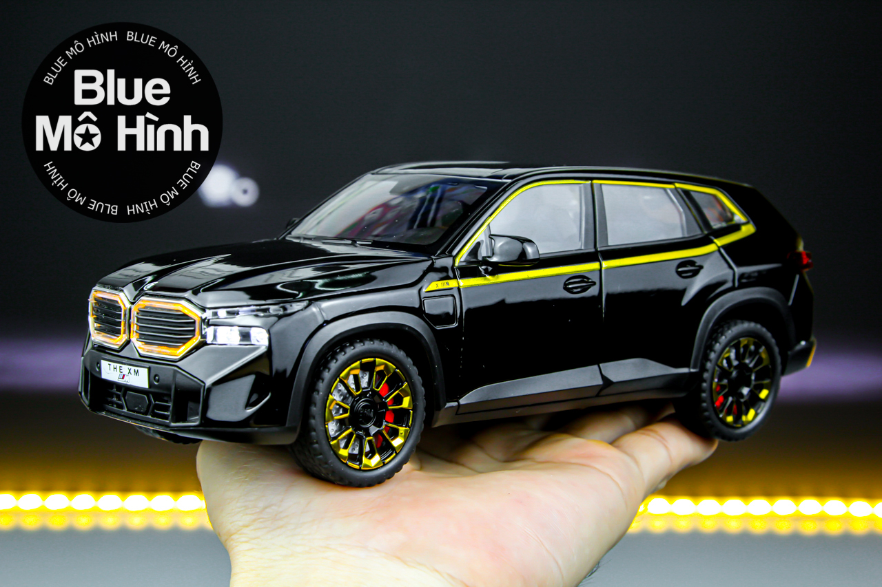 Xe mô hình BMW XM SUV hybrid 1:24 - Blue Mô Hình
