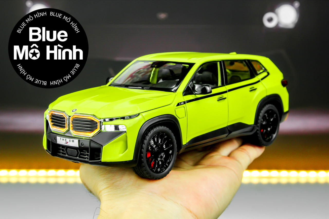 Xe mô hình BMW XM SUV hybrid 1:24 - Blue Mô Hình