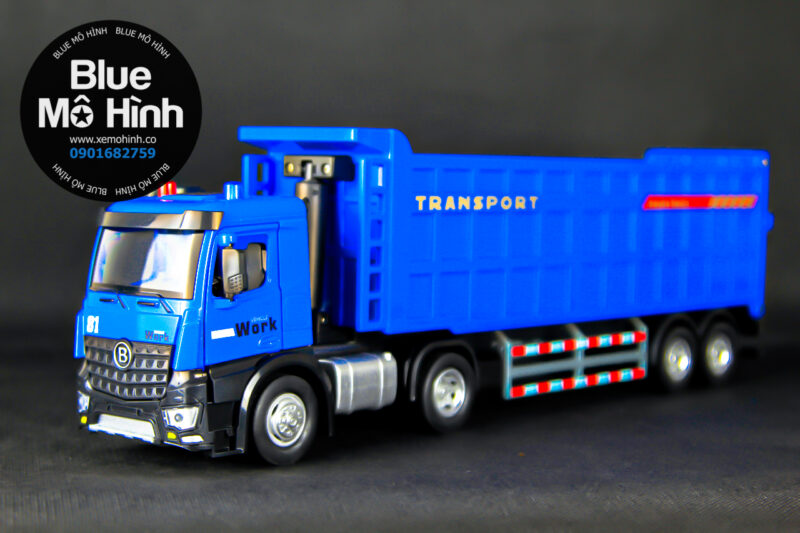 Thùng container - Blue Mô Hình
