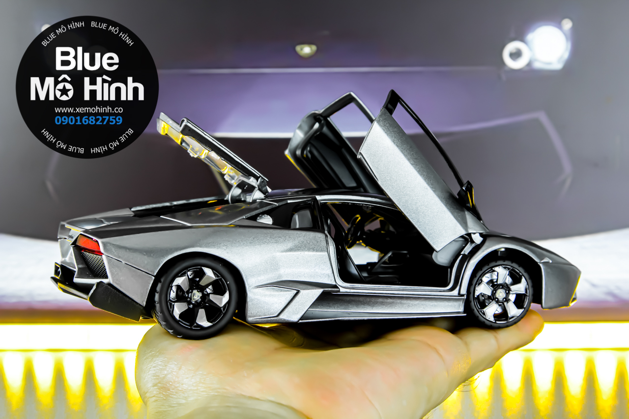 Xe mô hình Lamborghini Reventon 1:24 - Blue Mô Hình
