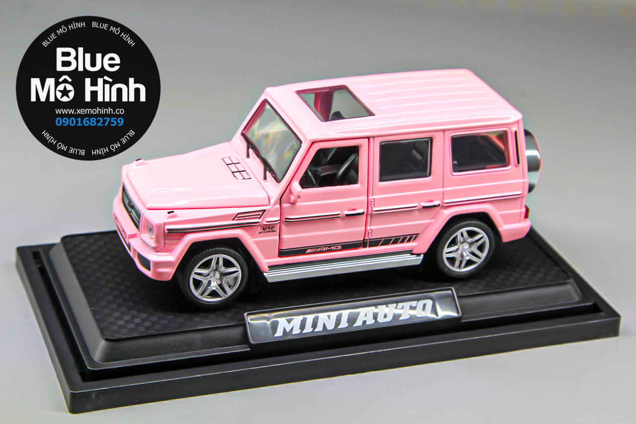 Mô hình xe Mercedes G65 AMG 1:32 Hồng - Blue Mô Hình